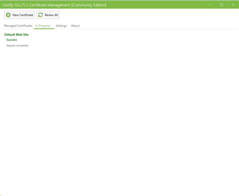Obtaining A Server Certificate From Lets Encrypt Using Certify The Web Gladinet
