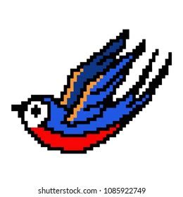 4 865 Bird Pixel Art Royalty Free Images Stock Photos Pictures