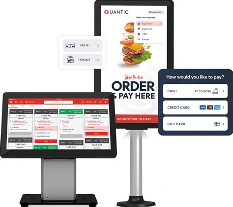 Self Ordering Kiosk Software And Self Service Kiosks Quantic Pos