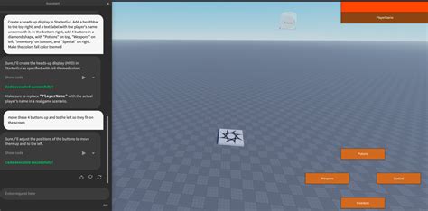 Assistant Prompt Guide And Examples Documentation Roblox Creator Hub