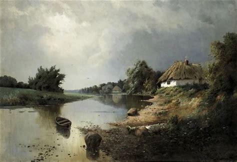 Ukrainian Landscape Oil Painting