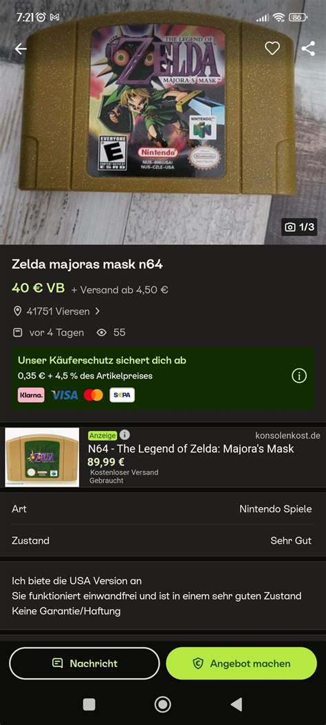 Wanted To Buy Majorask Mask Bit Is This A Repro Rn64