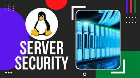 How To Secure A Server Steps For Linux Server Security YouTube