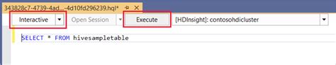 Apache Hadoop Visual Studio Data Lake Tools Azure HDInsight
