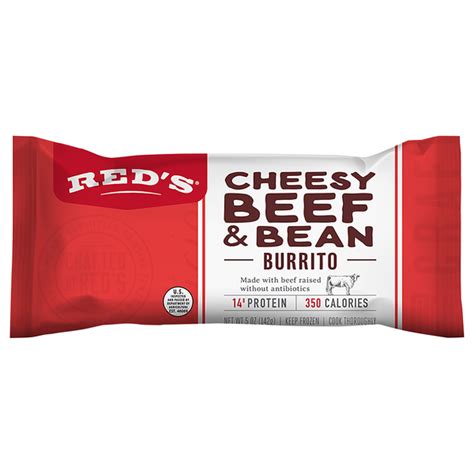 Reds Burrito Cheesy Beef And Bean Same Day Delivery Or Pickup Publix