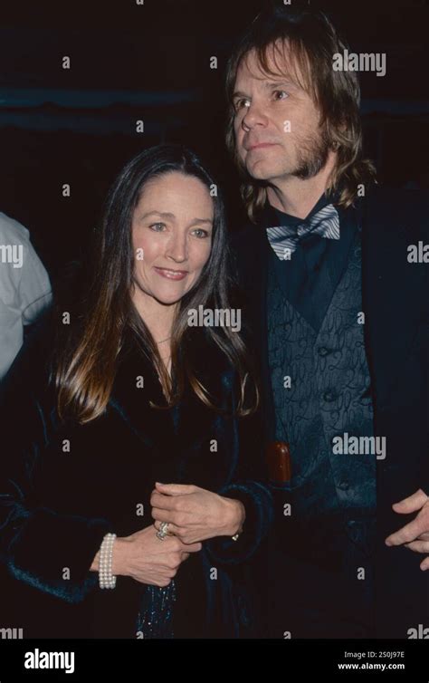 Olivia Hussey And Husband David Glen Eisley Attend Liza Minnelli And