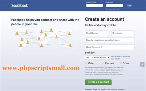 facebook clone script social network script open source social
