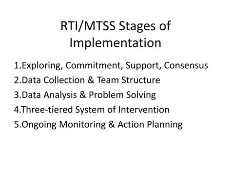 PPT RTI MTSS Self Assessment PowerPoint Presentation Free Download ID 2497898