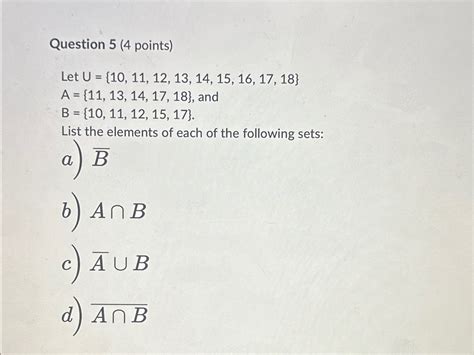 Solved Question 5 4 ﻿points ﻿let