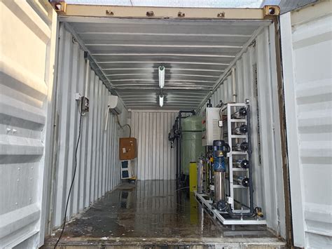 2500lph Containerized Ro Purification Systems