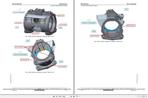 Liebherr Mining Truck T282c 532 06435 06436 Service Manual