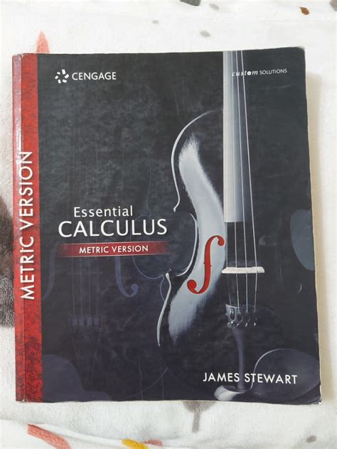 【二手書】essential Calculus Metric Version 微積分二手書 書籍、休閒與玩具 書本及雜誌 教科書、參考書在旋轉拍賣
