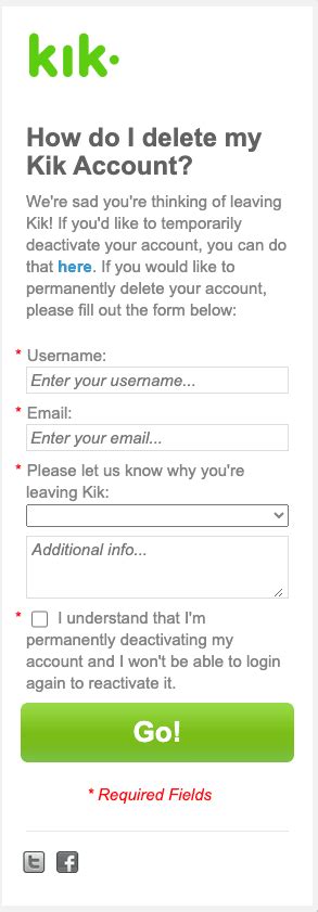 How To Permanently Delete Kik Account In