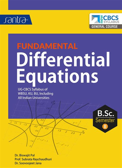 Cbcs Differential Equations B Sc Sem Ii Retail Maharaj