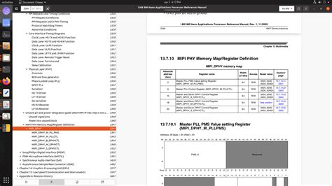 How To Read Mipi D Phy Register Nxp Community