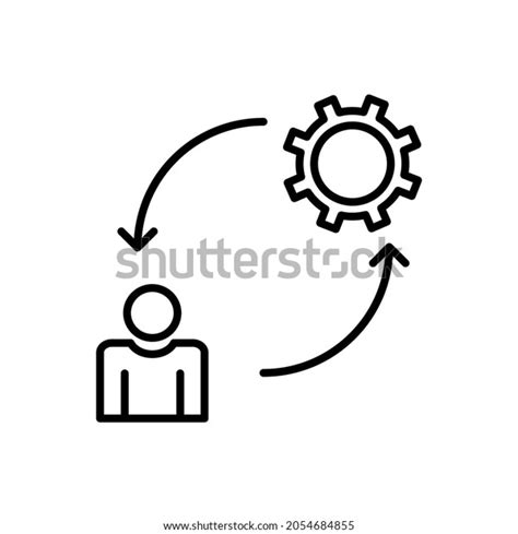 Personal Development Icon Illustration Vector Graphic Stock Vector Royalty Free 2054684855