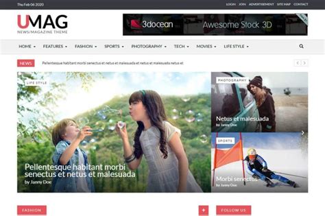 Discover The Perfect Bootstrap Blog Templates For Your Website [edition] Blog Template