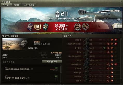월드오브탱크 인벤 홍퀴 Fv304 마스터 기념샷 순경1214 월드오브탱크 인벤 하이스코어 게시판