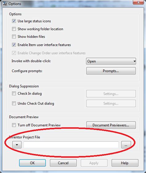 Solved Select Project File Message When Opening File From Vault Autodesk Community
