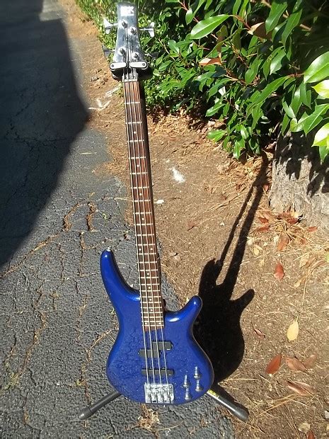 Ibanez Srx 300dx Blue 4 String Bass ~active Pickups~ Reverb
