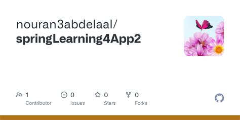 GitHub Nouran3abdelaal SpringLearning4App2