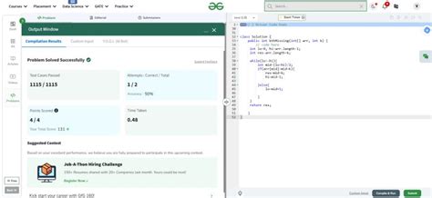 gfg160 dsa java binarysearch codingjourney missingnumber… vikas