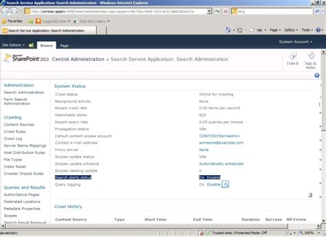 Working With Search Alerts In Sharepoint 2010 Microsoft Learn