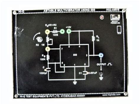 Astable Multivibrator Using Ic 555 Trainer Kit Model No HIQ AMV5 At Best Price In Rangareddy