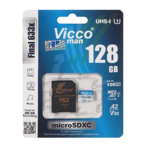 کارت حافظه‌ Microsd بکسو مدل 533x کلاس 10 استاندارد Uhs I U1 سرعت