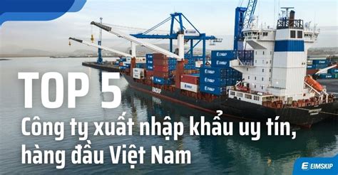 Top 5 Công Ty Xuất Nhập Khẩu Uy Tín Hàng đầu Việt Nam 062025
