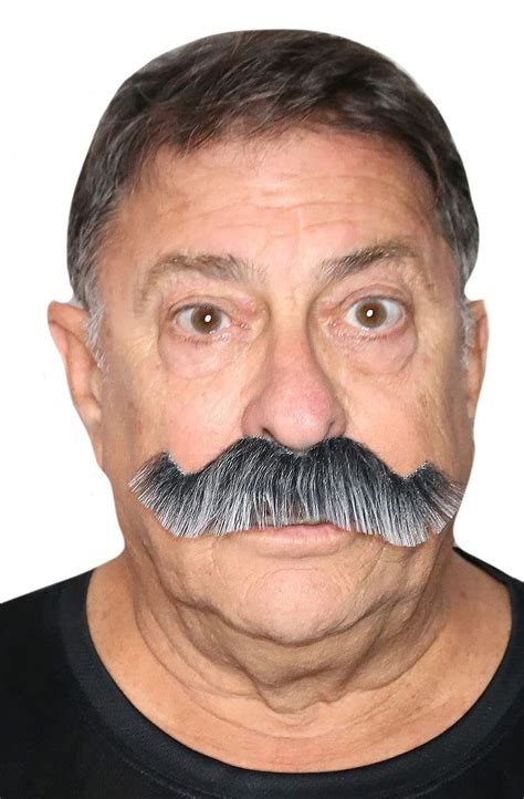 Fake Mustache Self Adhesive Mustaches Novelty Rocking Grandpas