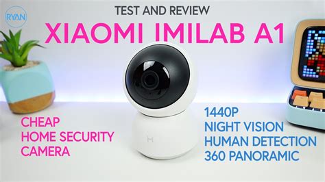 XIAOMI IMILAB A1 Security Camera REVIEW --- NIGHT VISION + MOTION ...