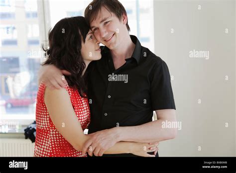 Couple Hugging Each Other Stock Photo Alamy
