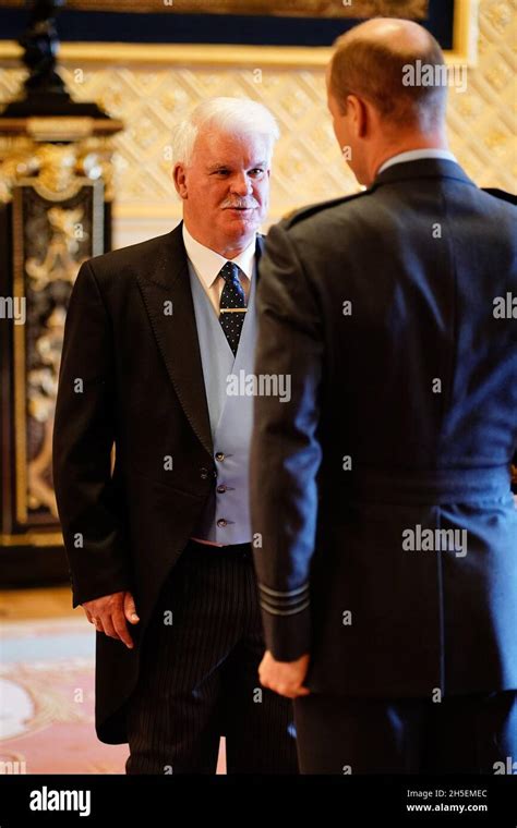 Mr Alan Snoddy Is Made An Mbe Member Of The Order Of The British Empire By The Duke Of