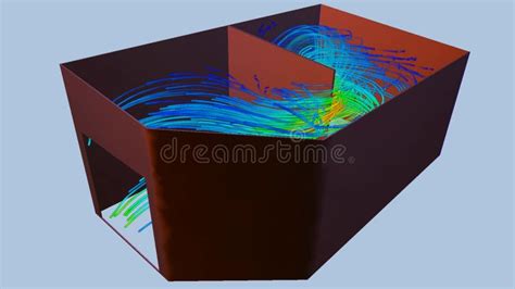 Interior Space Airflow Simulation Cfd Simulation Computational Fluid