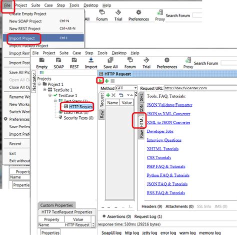 Run My First Soapui Test
