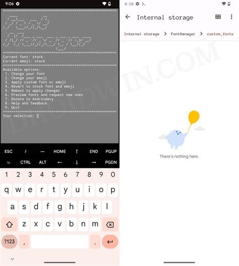 How To Change Font Apply Custom Font In Android DroidWin