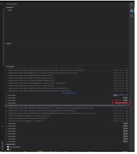Debugger Stopping On Exceptions · Issue 89 · Samsungnetcoredbg · Github
