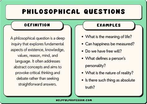 Examples Of Profound Existential Questions To Explore
