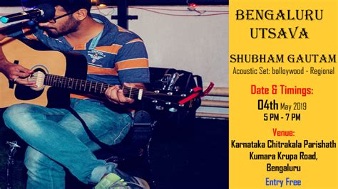 Shubham Gautam Singing Live Performance Tickets By Ocassionmakers