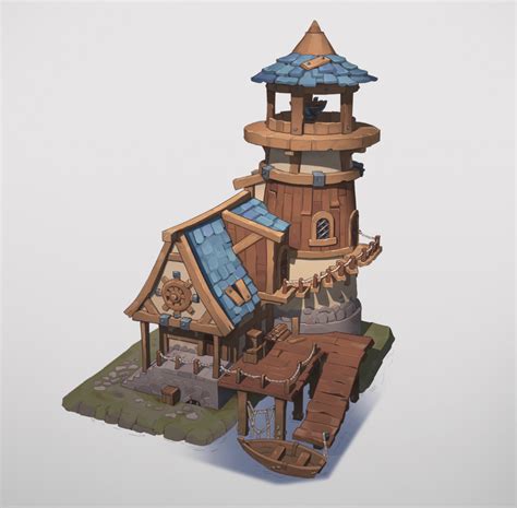 Lighthouse In Darksburg Style