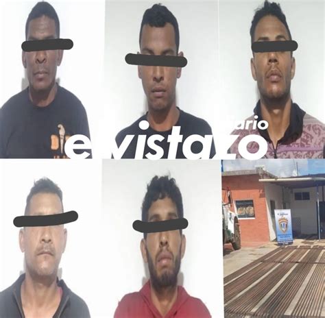 Cicpc El Tigre Capturó A Cinco Sujetos Dedicados A Desmantelar Empresas