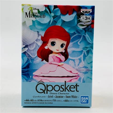 【未使用】新品未開封 Qposket Petit Disney Characters Ariel・jasimine・snow White