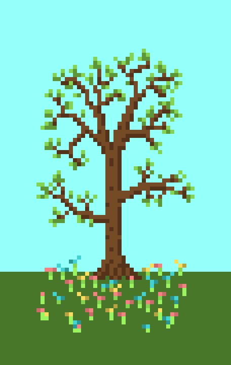 Pixel Art Tree Gif I M Going To Put My Pixel Art Wallpapers Here