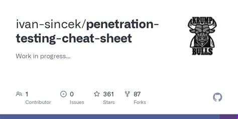 Penetration Testing Cheat Sheet README Md At Master Ivan Sincek Penetration Testing Cheat