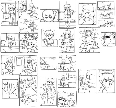 Rule 34 Blush Comic Exhibitionism Masturbation Monochrome Nylonics
