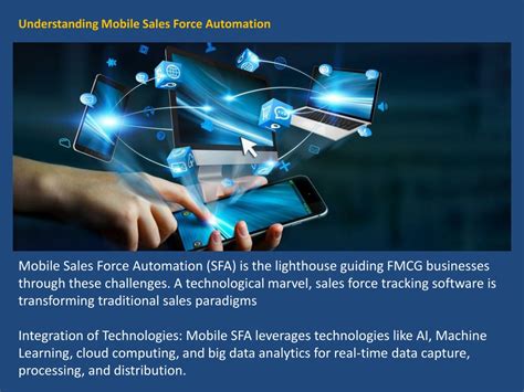 Ppt Revolutionising Fmcg Sales The Power Of Mobile Sales Force Automation Powerpoint