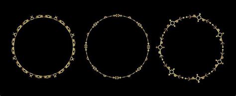 Gold Round Vector Art Icons And Graphics For Free Download