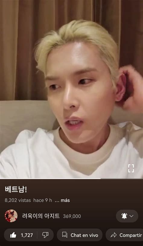 Elf Habla Hispana💙 On Twitter Wookie Estuvo En Vivo Hace Unas Horas 😍