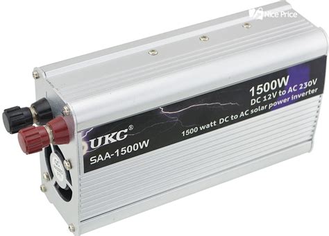 Инвертор, преобразователь напряжения с 12 на 220 вольт UKC SAA-1500W ...